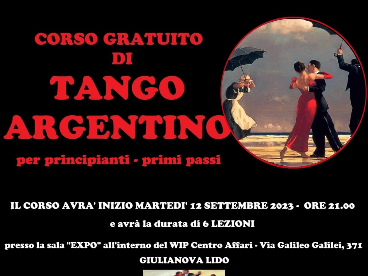 Tango argentino: lezioni gratuite a Giulianova da settembre - Notizie ...