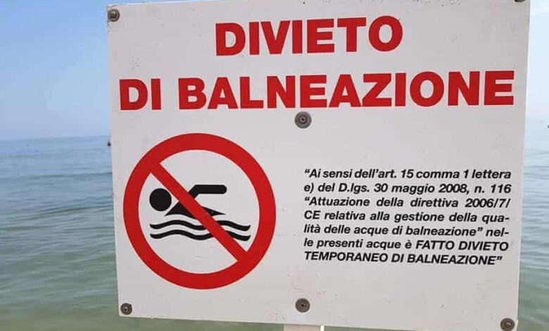 Divieto di balneazione per 24 ore a Pescara Sud - Notizie - NUOVO ... Divieto di balneazione per 24 ore a Pescara Sud - Notizie - NUOVO ...