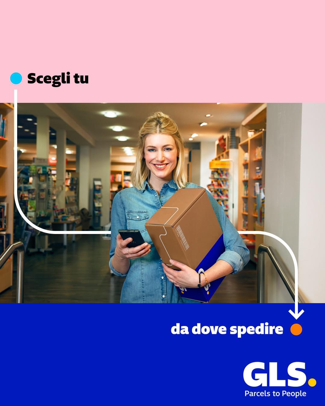 Vuoi spedire un pacco, ma sei fuori casa e non hai tempo di aspettare ...