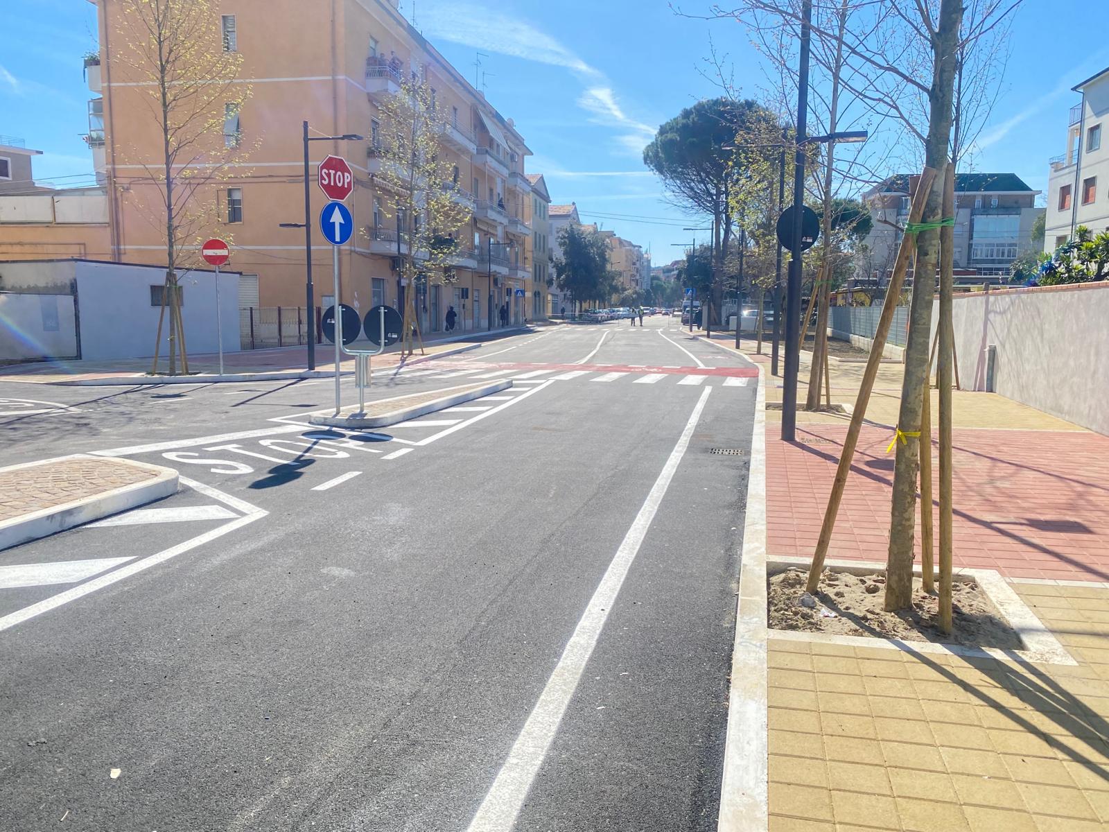 Riaperta a Pescara via Benedetto Croce: ora a 2 corsie - Notizie ...