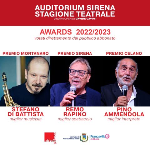 Francavilla: Stefano Di Battista, Pino Ammendola e Remo Rapino i più votati dal pubblico dell ...