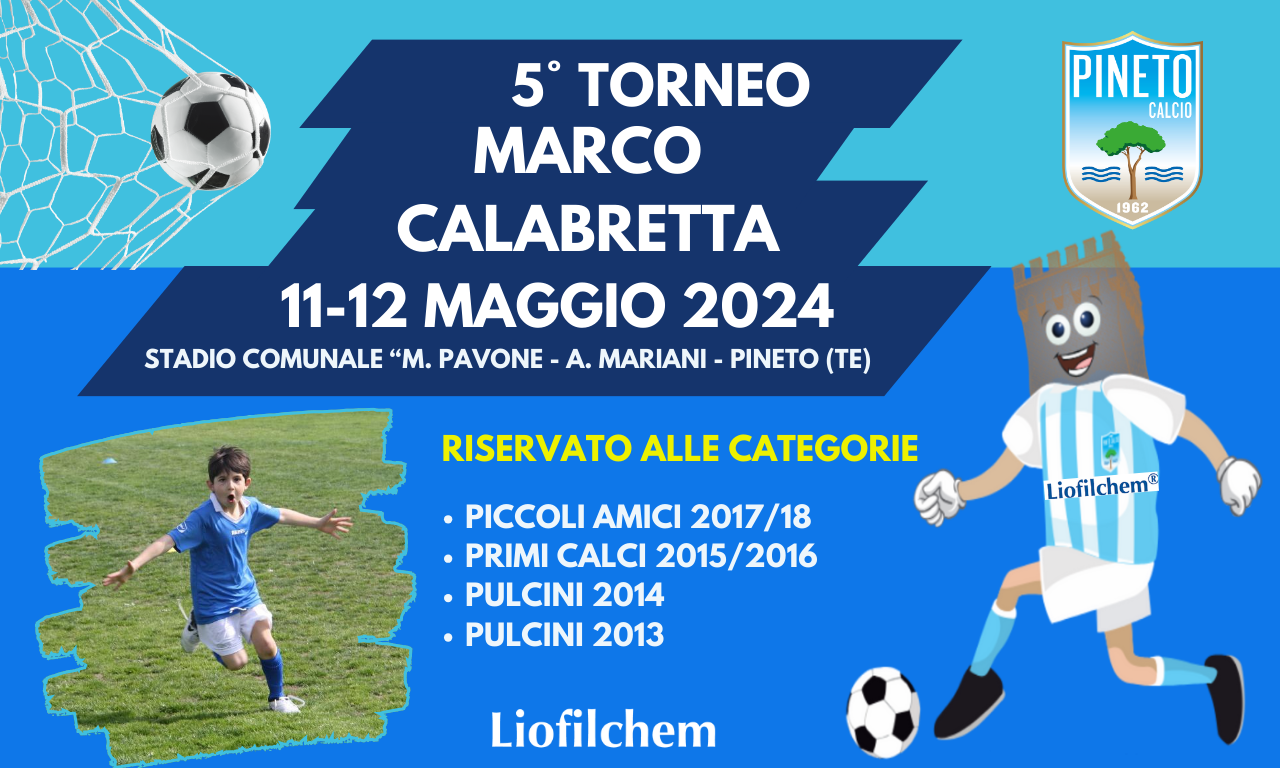 Torna a Pineto il torneo dedicato all'indimenticato Marco Calabretta ...