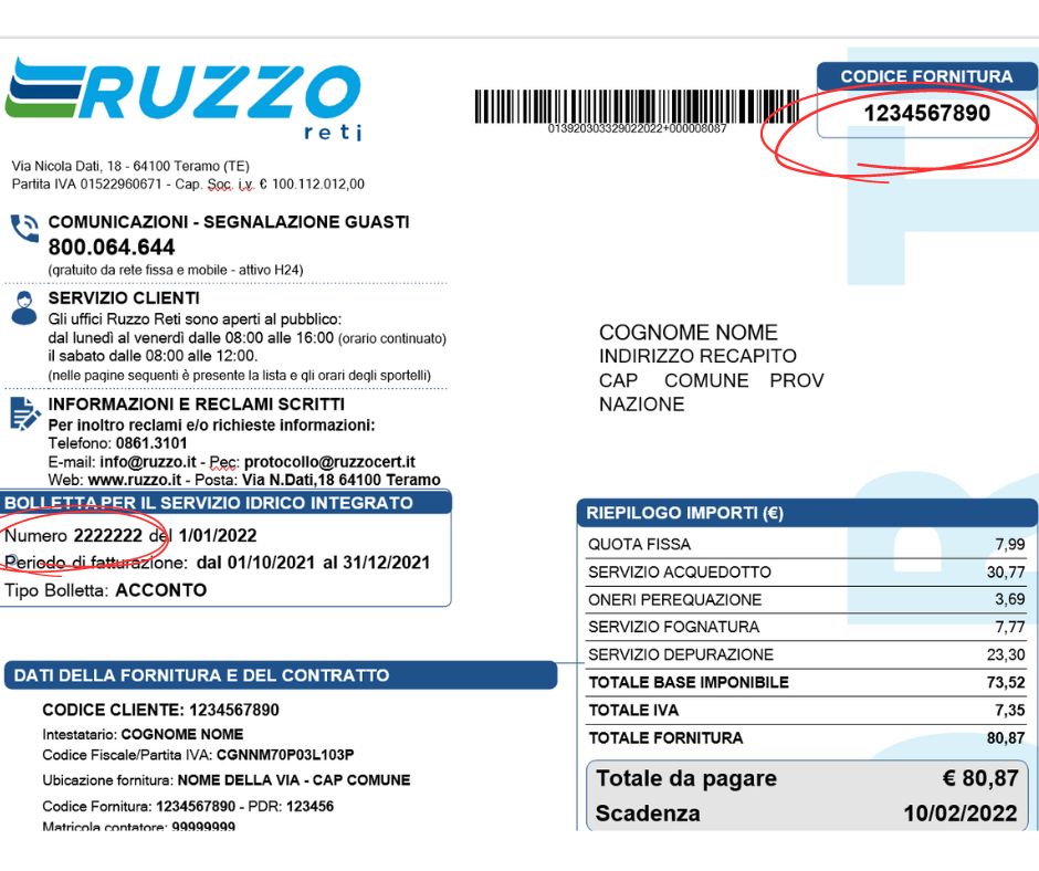 Bolletta Ruzzo: risolto disservizio PagoPa - Notizie - NUOVO Cityrumors ...