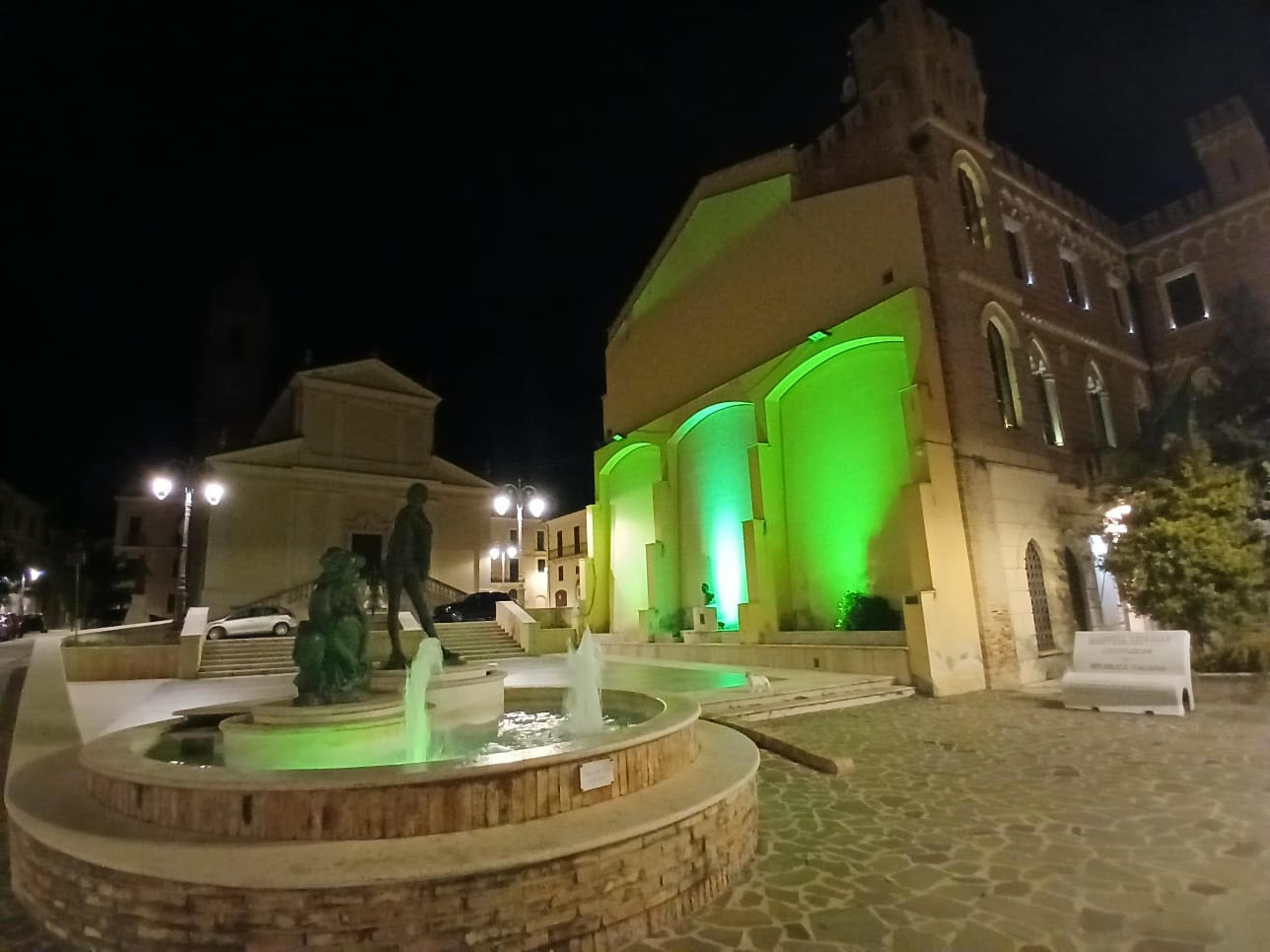 Nereto si illumina di verde per la giornata della salute mentale ...