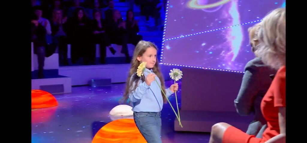 Sveva, la piccola di Pratola Peligna protagonista a "C'è posta per te ...