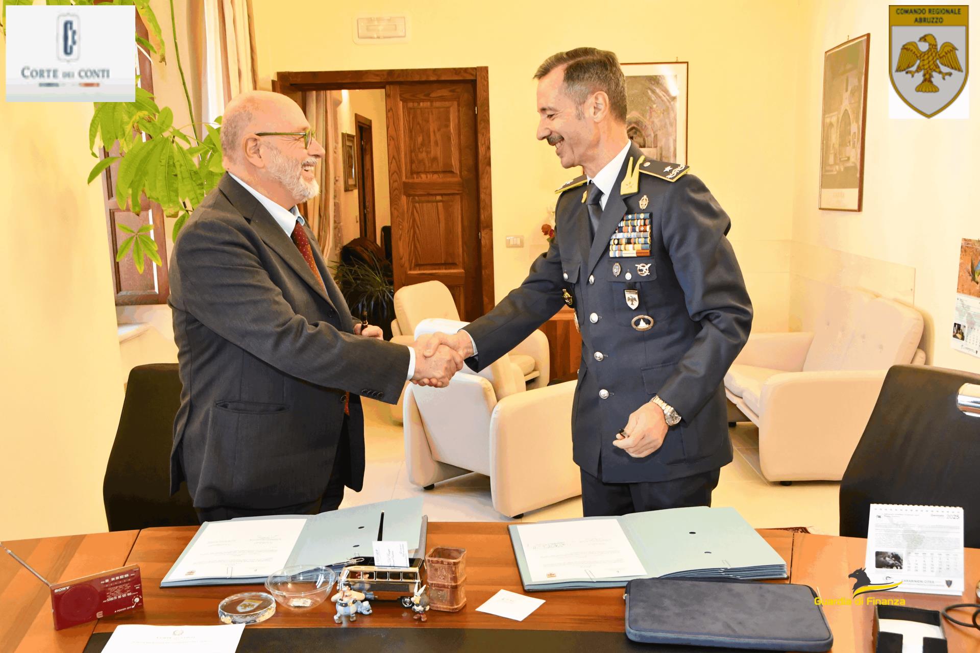 Corte dei Conti e guardia di finanza: firmato protocollo d'intesa ...