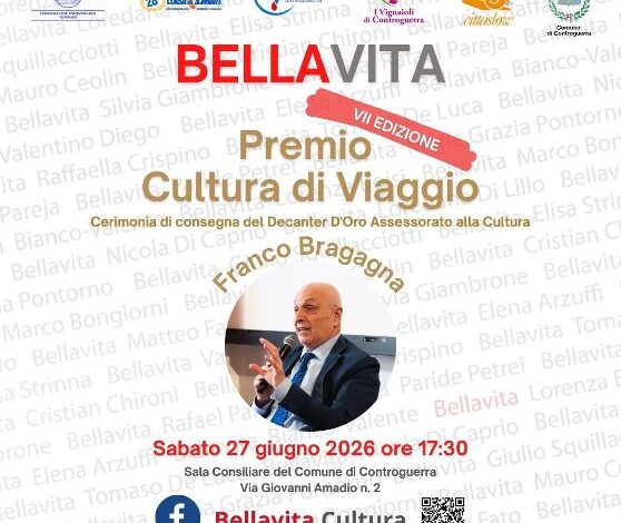 Festival Bellavita-Cultura di viaggio: Controguerra premia il ...